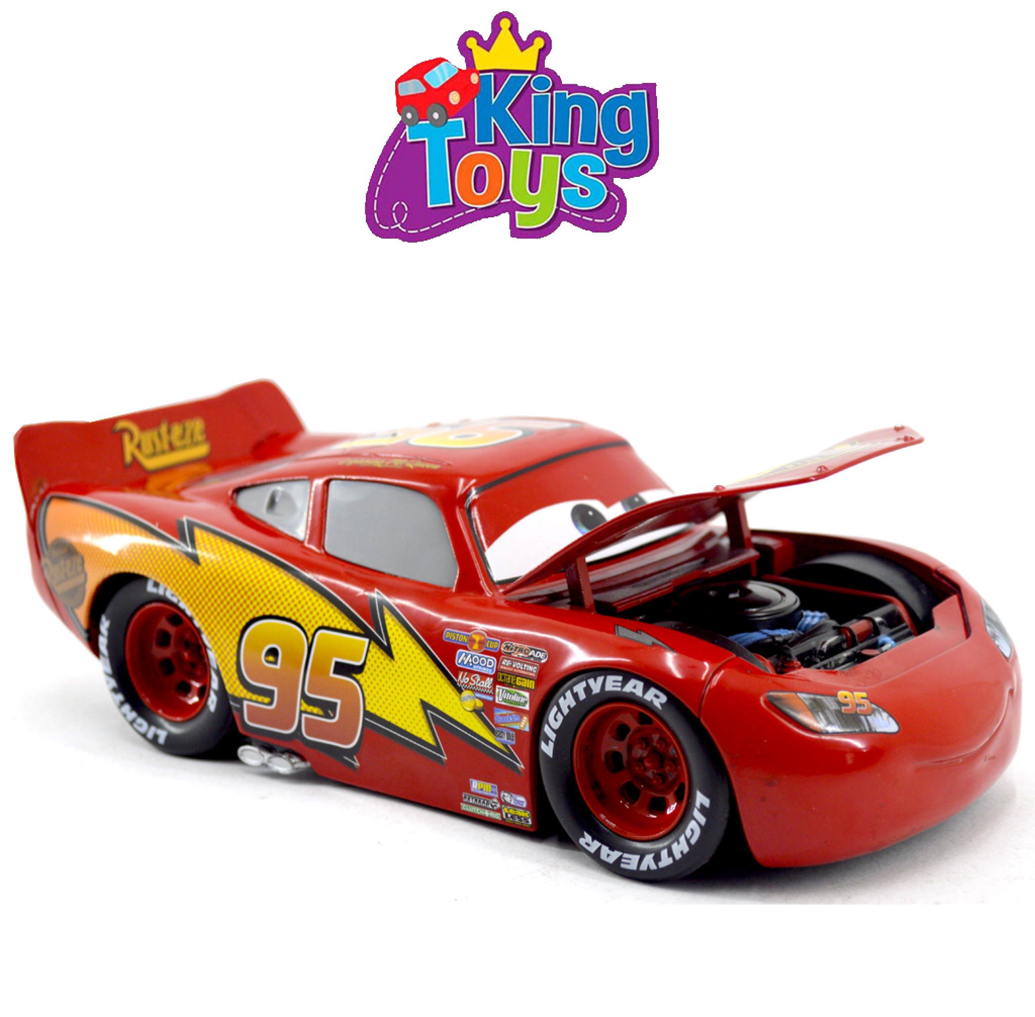 Rayo McQueen con accesorios - Kingtoys